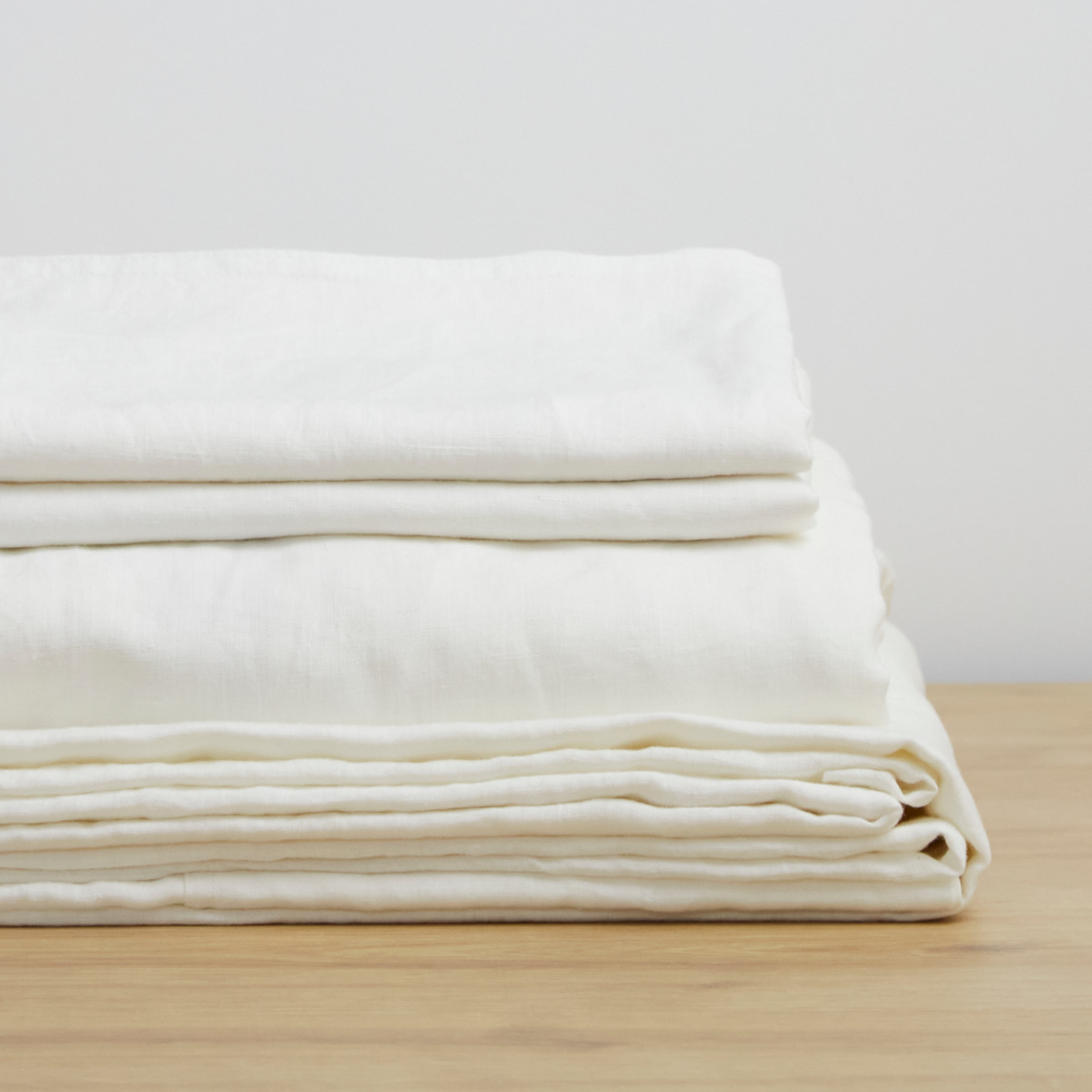 Sea-Salt, Linen Sheet Set, 100% French Flax Linen – Linen To Bed