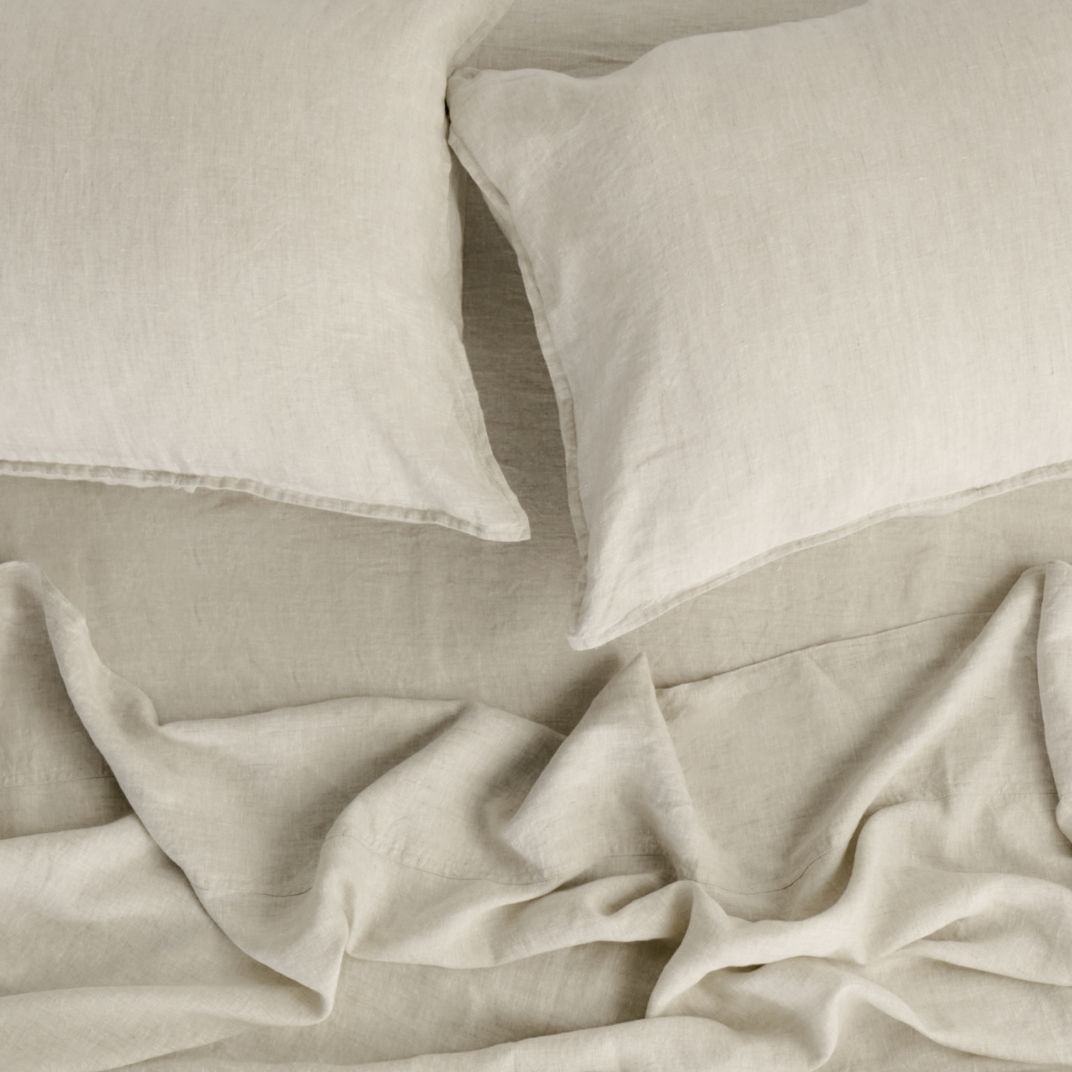 Natural, Linen Flat Sheet, 100% French Flax Linen – Linen To Bed