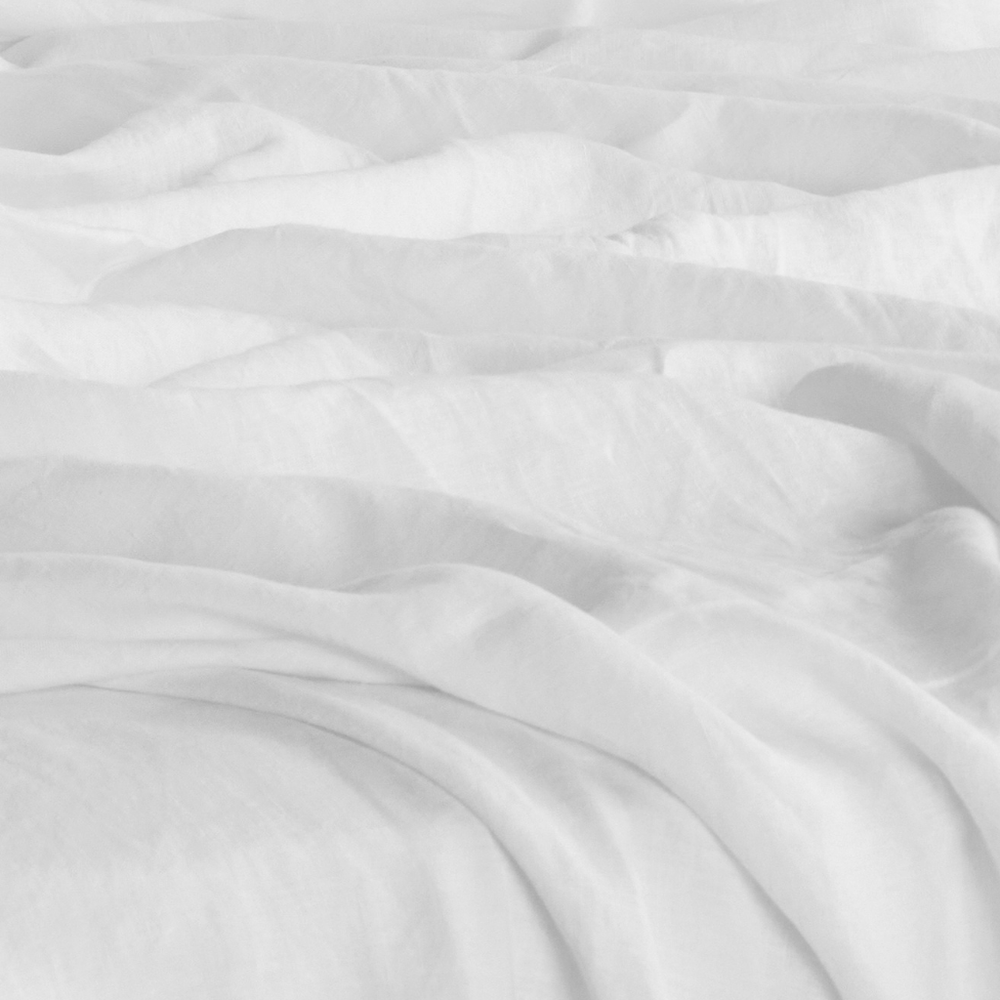 Sea-Salt, Linen Sheet Set, 100% French Flax Linen – Linen To Bed